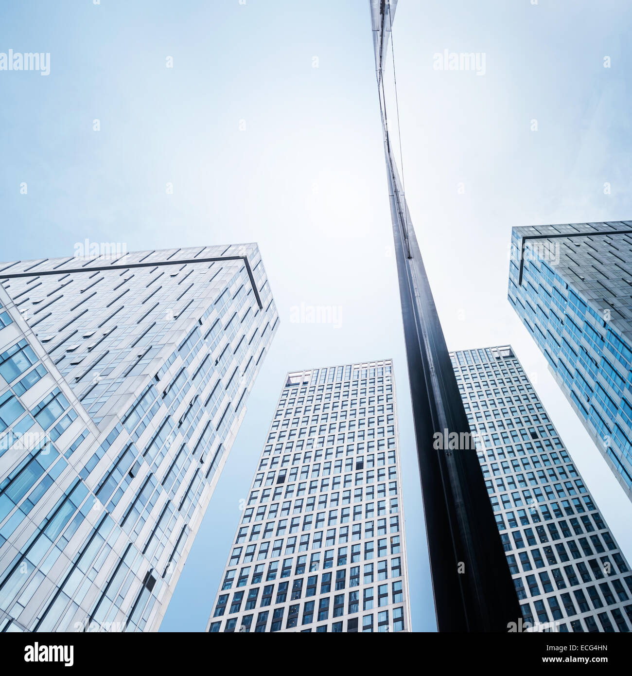 Business center architecture in shape hi-res stock photography and ...