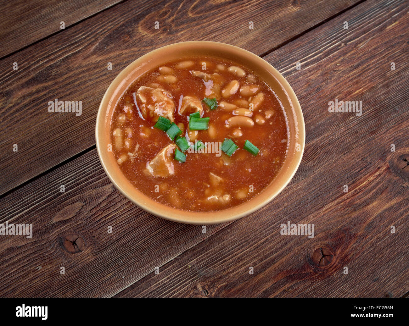 Kuru fasulye - turkish bean stew with tomato sauce Stock Photo - Alamy