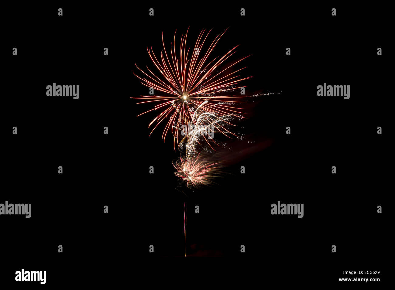 Electric White Fireworks