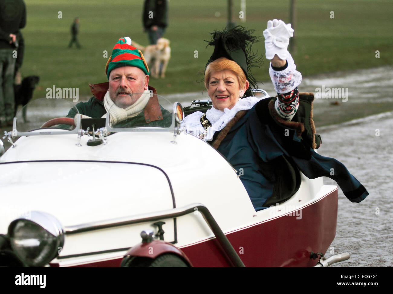 Nottingham, UK. 14th Dec, 2014. councillor Jackie Morris the incumbent ...