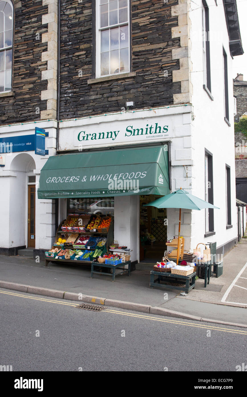 Granny Smiths grocery shop Ambleside Lake District National Park ...