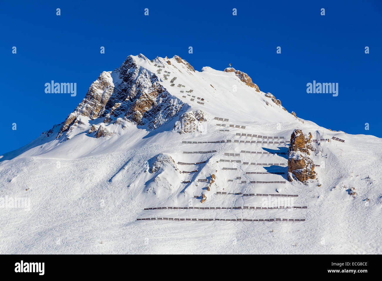 Avalanche fence hi-res stock photography and images - Alamy