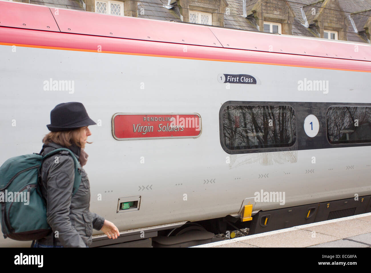 Virgin Trains First Class Pendolino - named after Leslie Thomas book ...