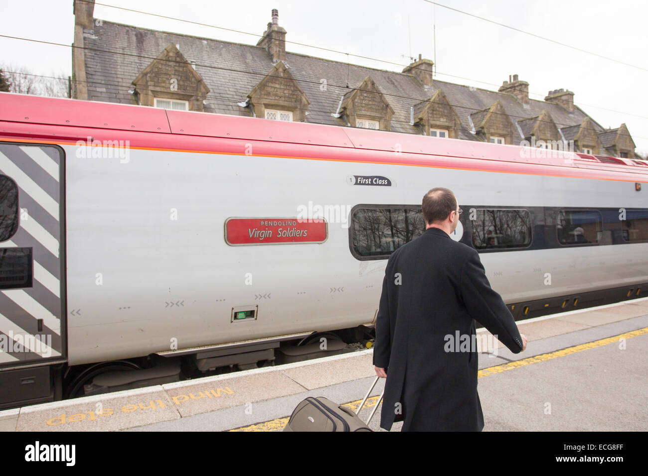 Virgin Trains First Class Pendolino - named after Leslie Thomas book ...