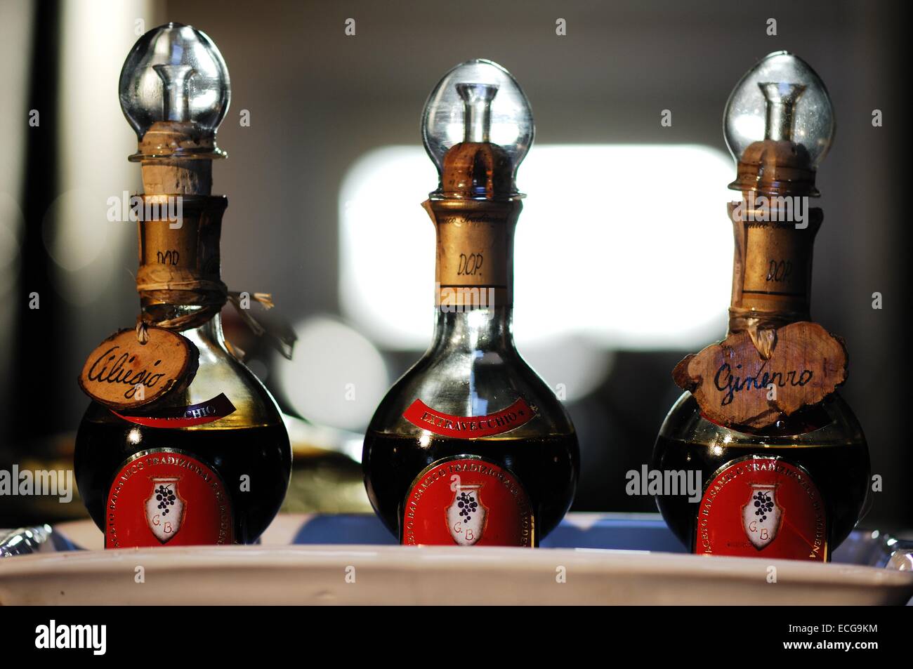 Modena Balsamic Vinegar Aceto Acetaia Balsamico di Modena Stock Photo ...