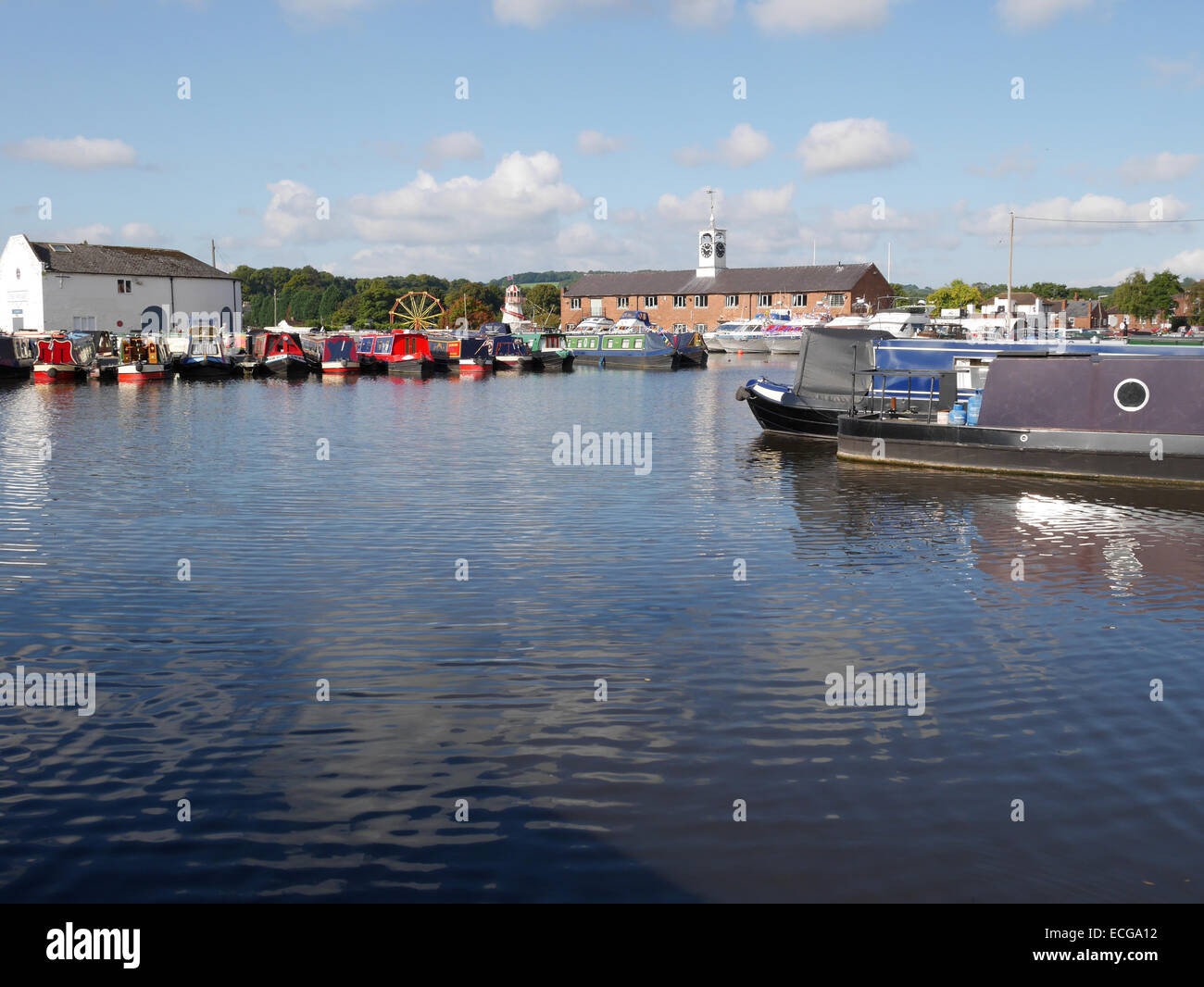 River severn narrow boat hi-res stock photography and images - Alamy