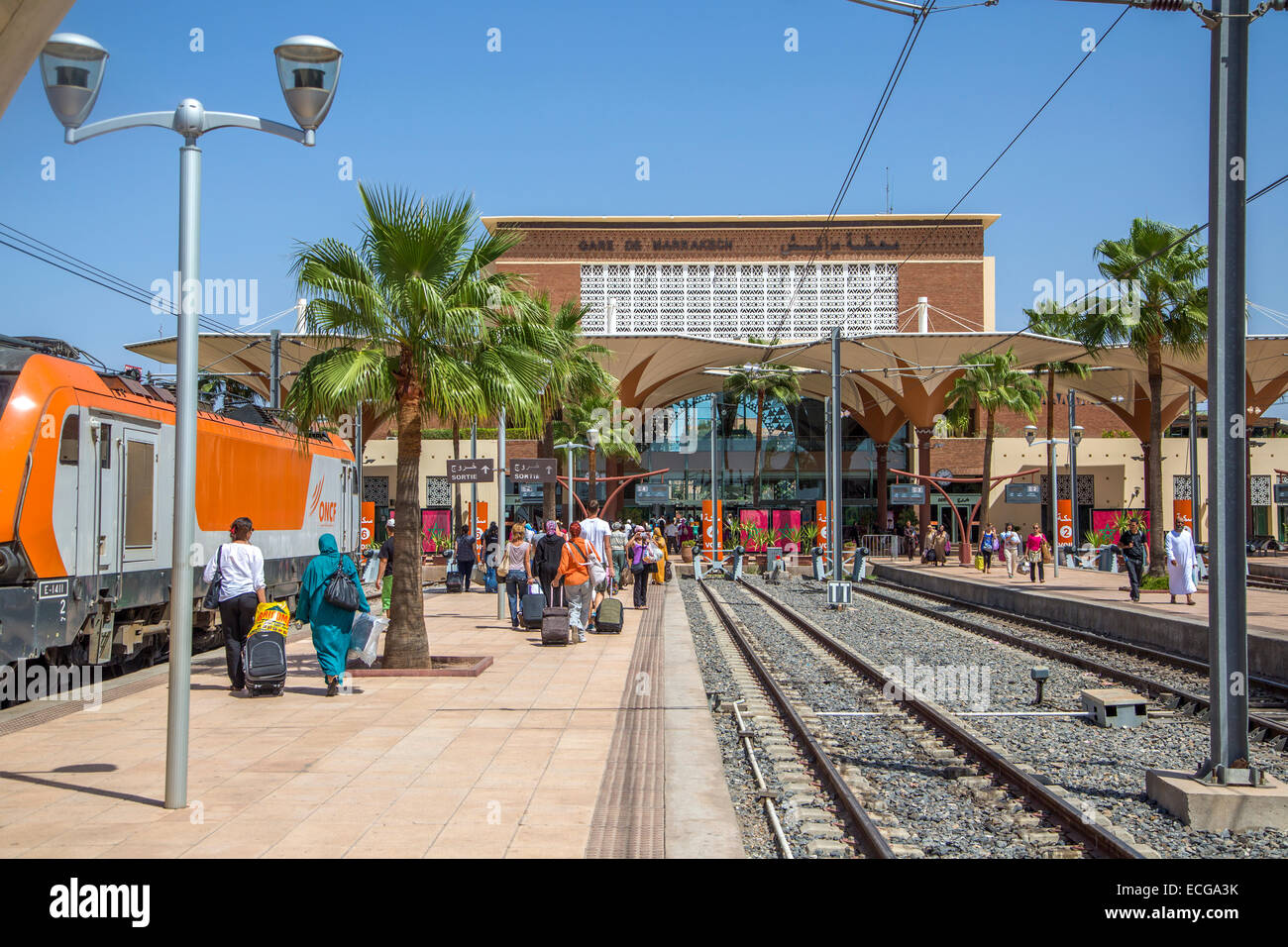 Morocco rail hi-res stock photography and images - Alamy