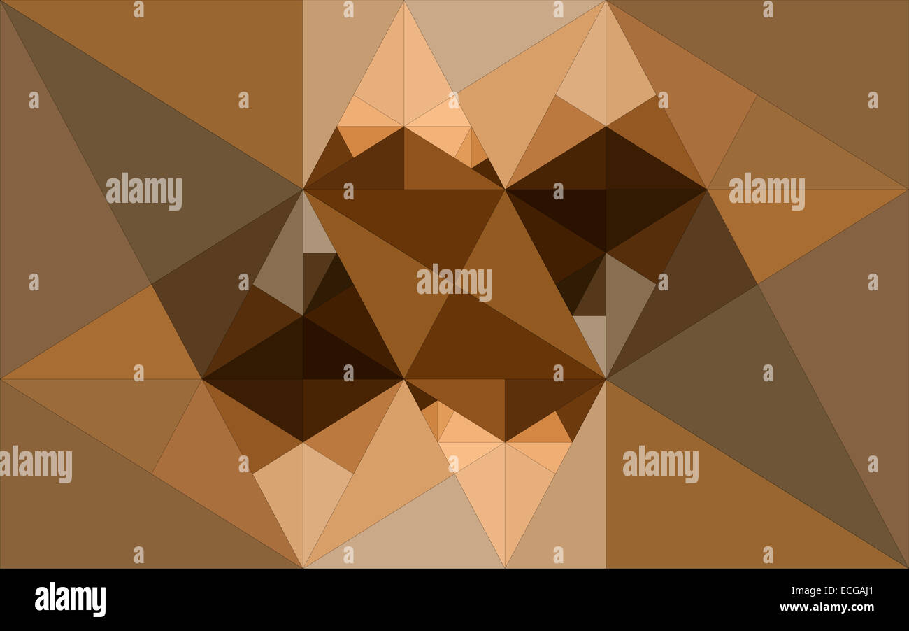 Abstract background of triangles created by means of triangulation ...