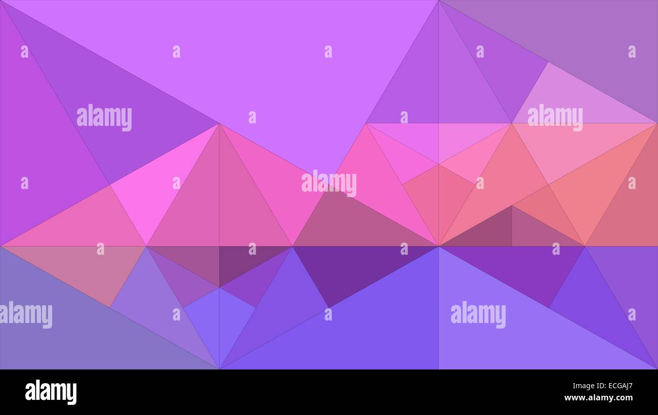 Abstract background of triangles created by means of triangulation ...