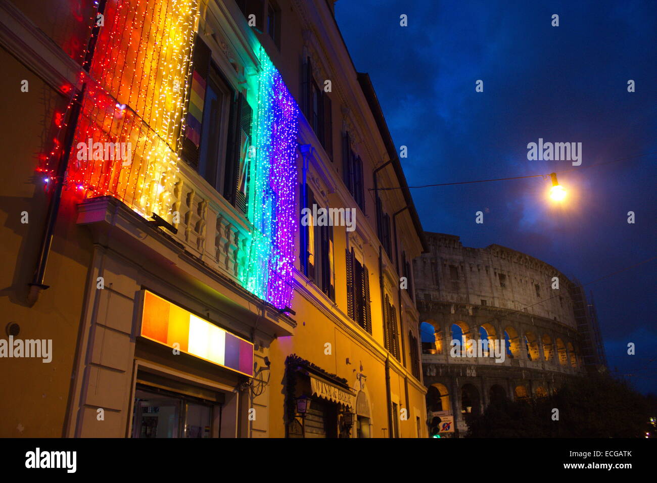 Rome bar coming out hi-res stock photography and images - Alamy