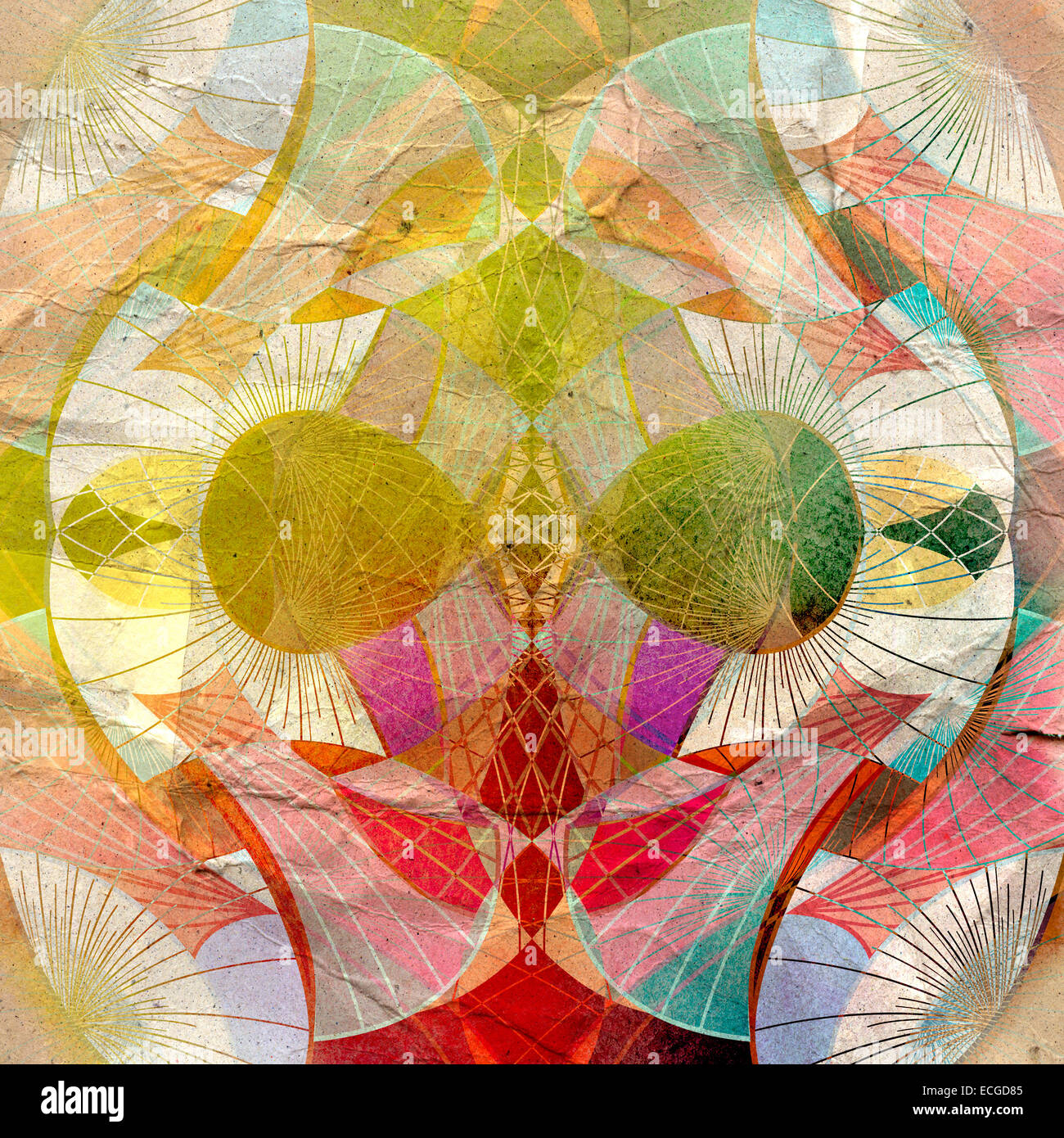 graphic a abstract background with different elements Stock Photo - Alamy