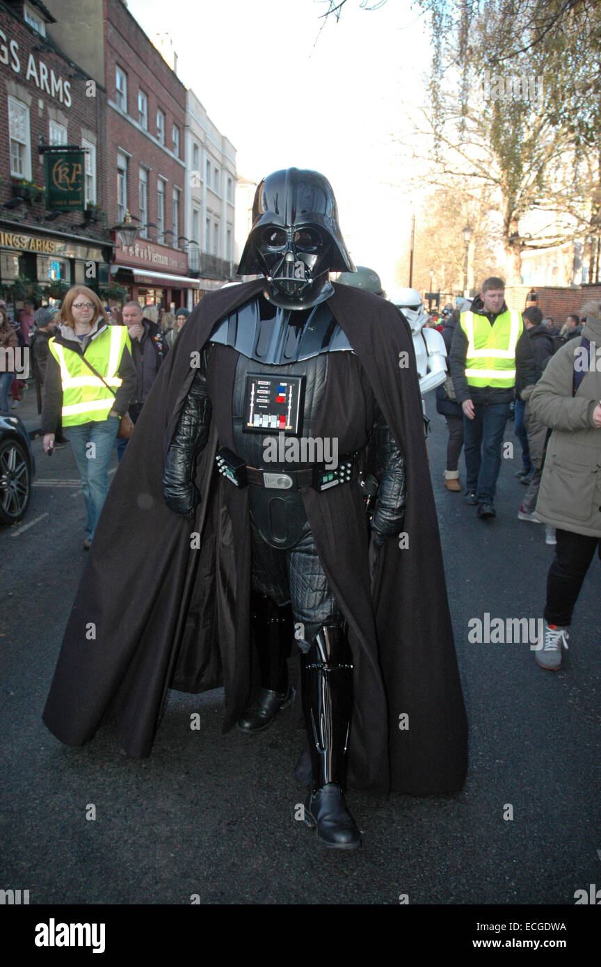 London, UK. 14th December, 2014. Greenwich Village annual sci-fi parade ...