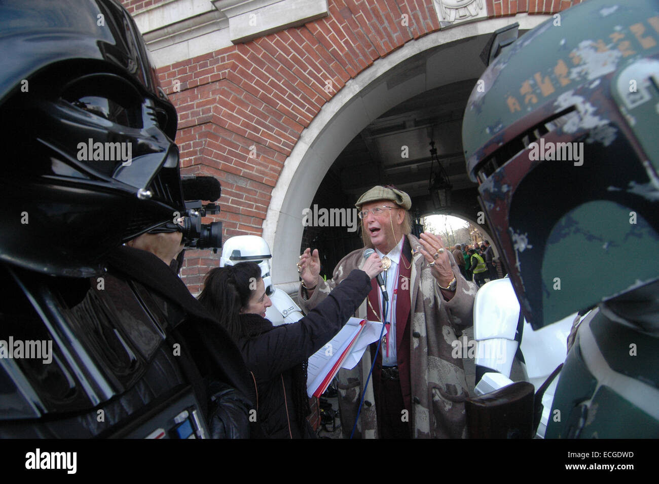 London, UK. 14th December, 2014. Greenwich Village annual sci-fi parade ...