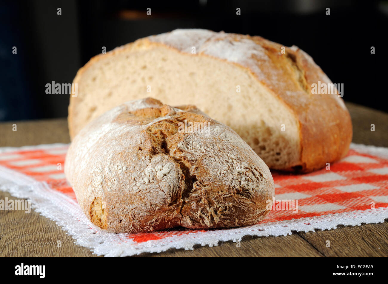 A selection of bread loaves Stock Photo - Alamy