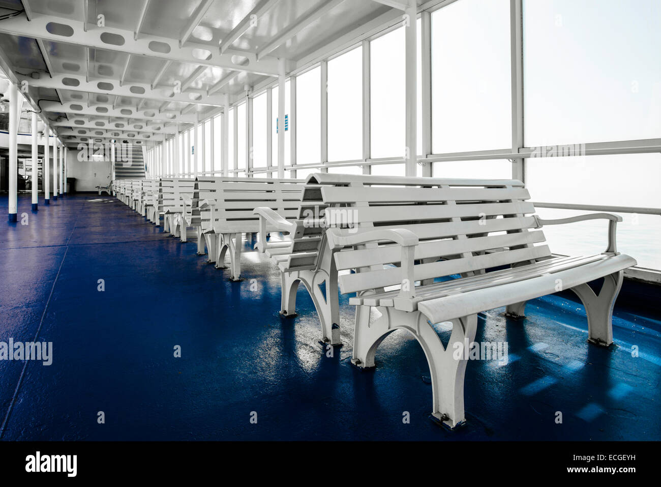 Ferry bench hi-res stock photography and images - Alamy