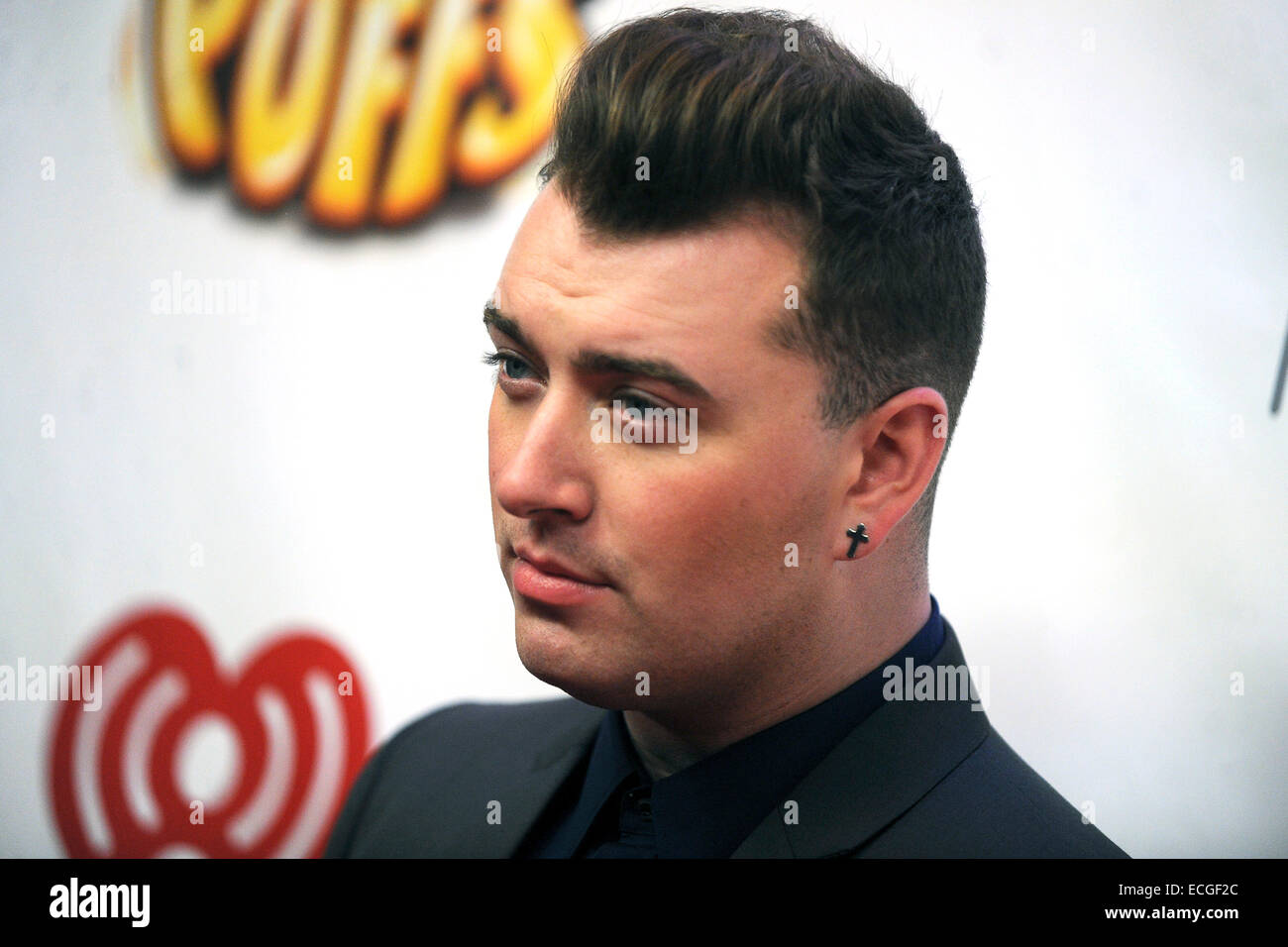 Sam Smith attends Z100's Jingle Ball at Madison Square Garden on ...