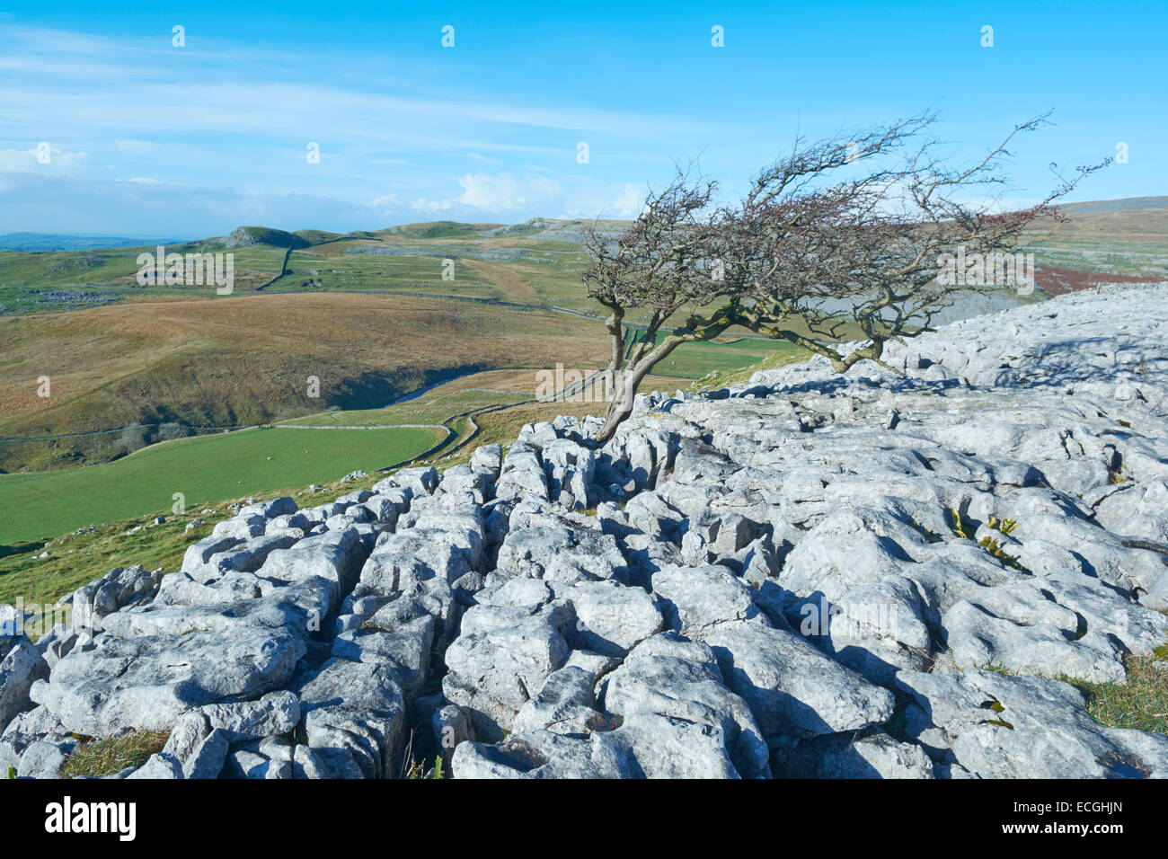 Twistleton Scar End - Yorkshire Dales, England, UK Stock Photo - Alamy