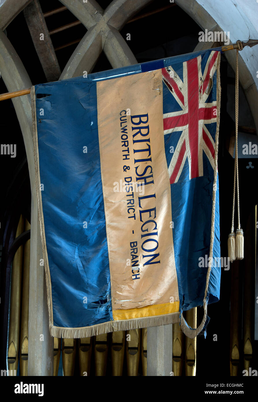 Flag standard culworth church hi-res stock photography and images - Alamy