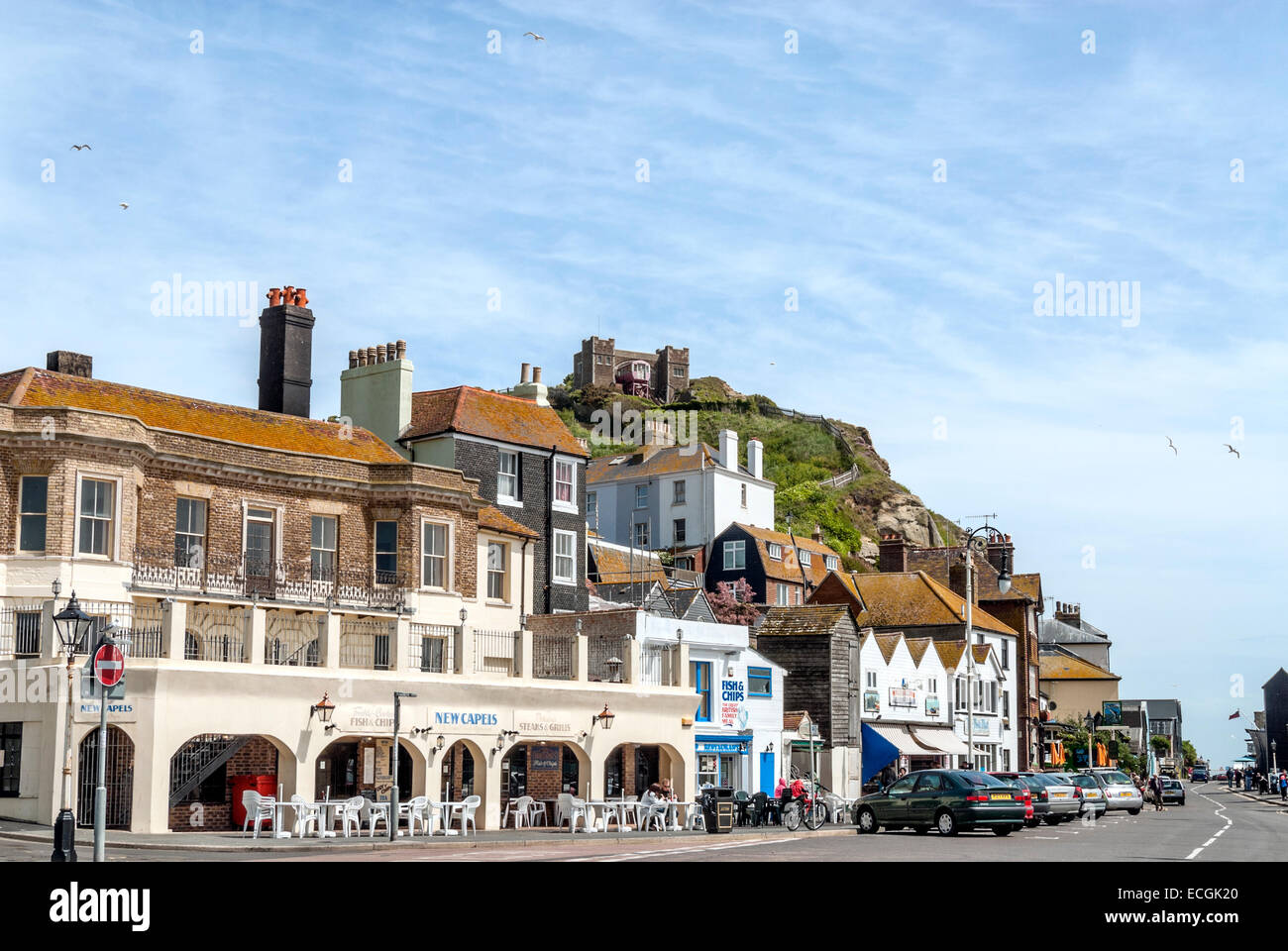 Hastings Castle View High Resolution Stock Photography and Images - Alamy