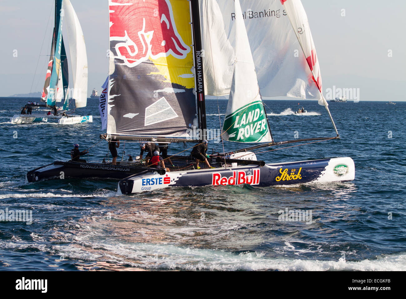 Red bull sailing team hi-res stock photography and images - Alamy