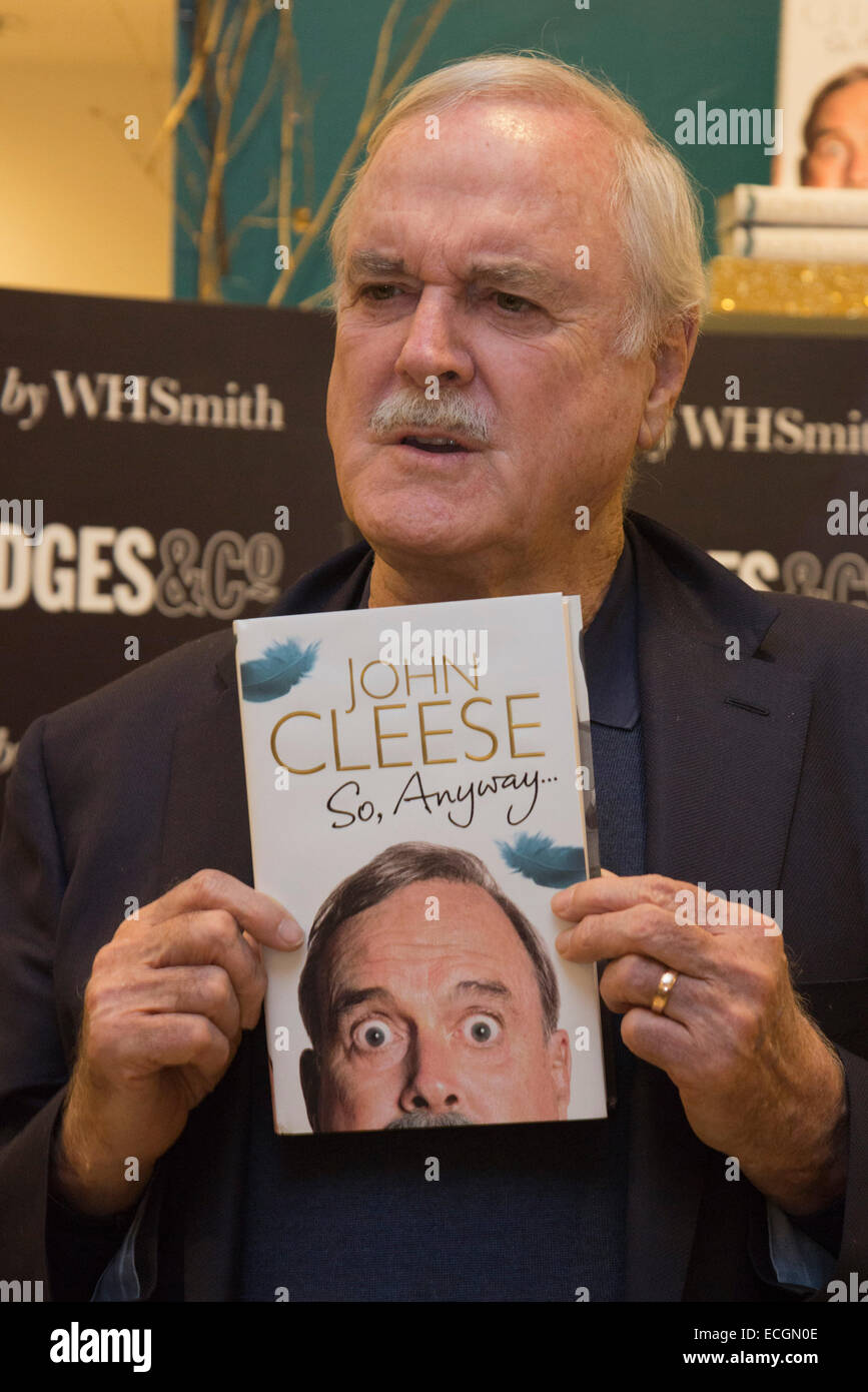 London, UK. 11 December 2014. Monty Python star John Cleese attends a ...