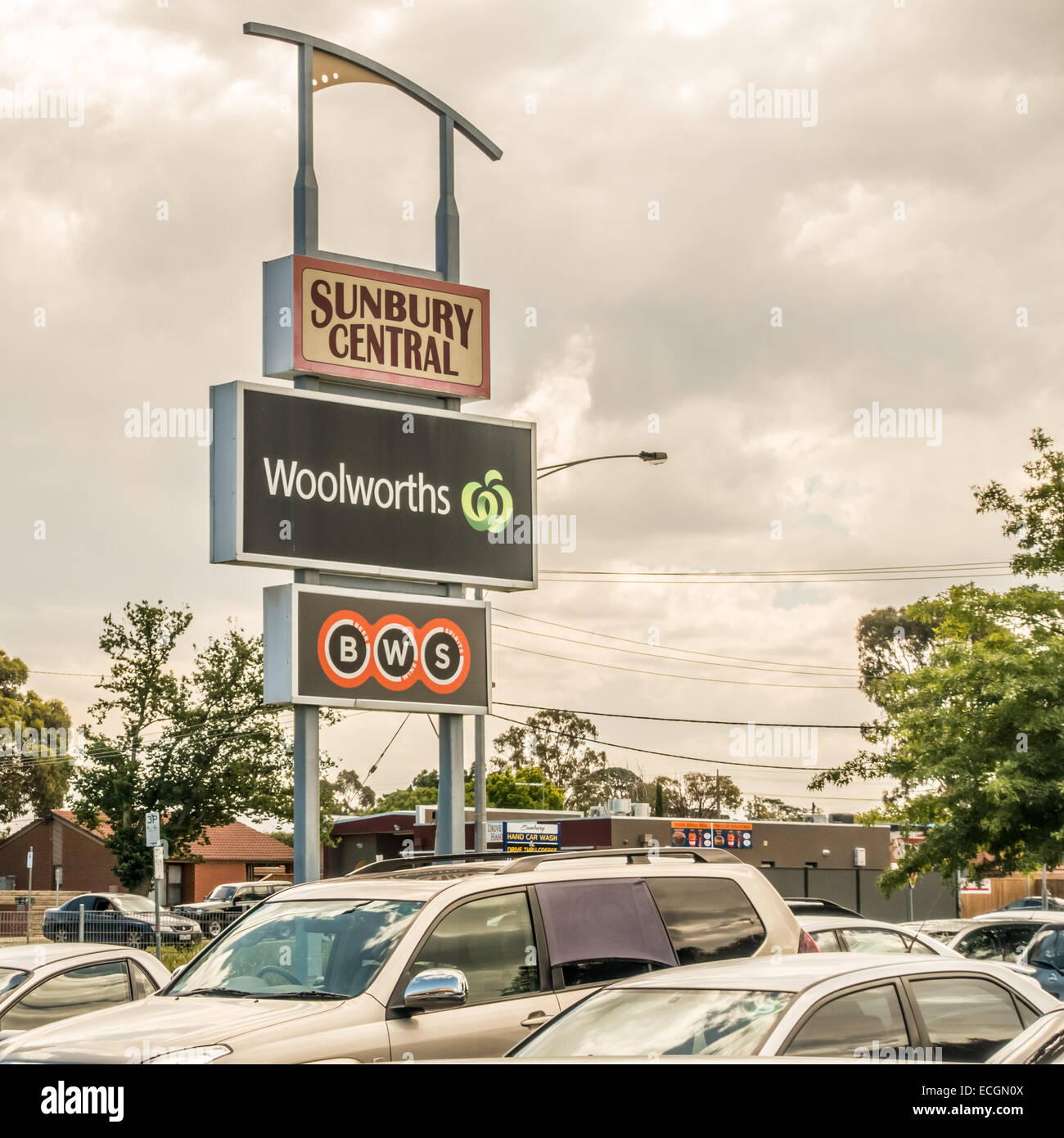 Woolworths sign hi-res stock photography and images - Alamy