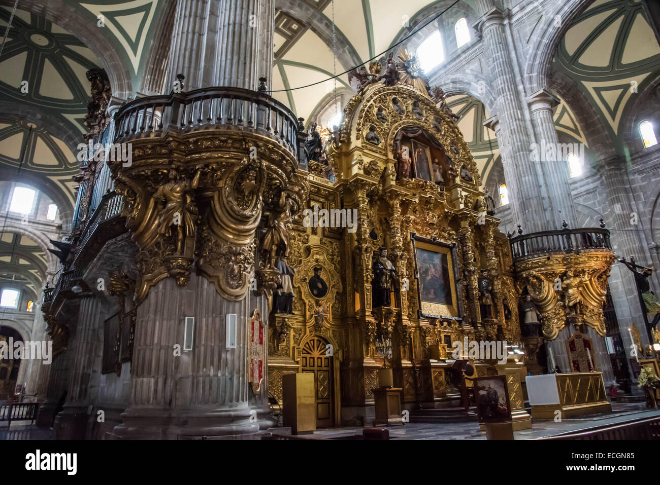 Mexico city metropolitan cathedral hi-res stock photography and images ...