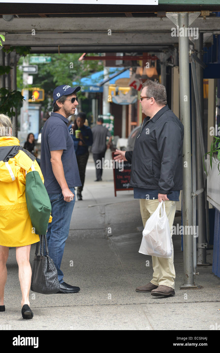 Ray Ramano and Eric Stonestreet in New York Featuring: Ray Ramano,Eric ...