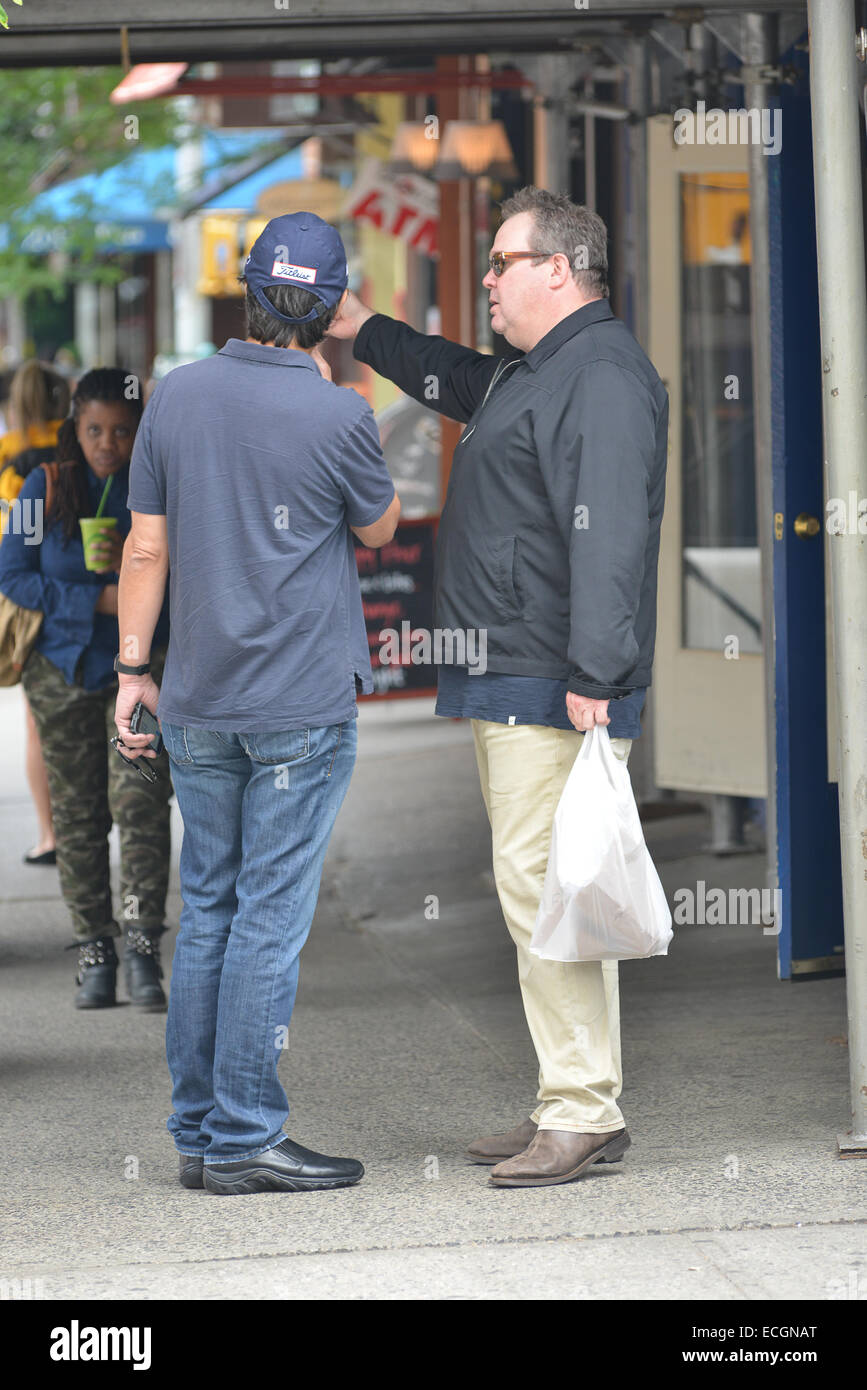 Ray Ramano and Eric Stonestreet in New York Featuring: Ray Ramano,Eric ...