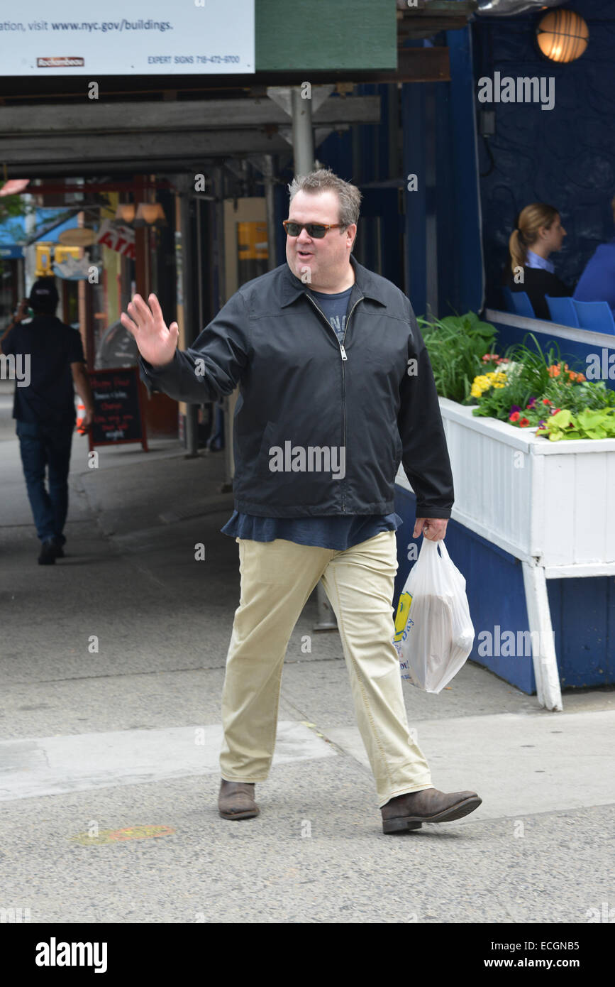 Ray Ramano and Eric Stonestreet in New York Featuring: Eric Stonestreet ...