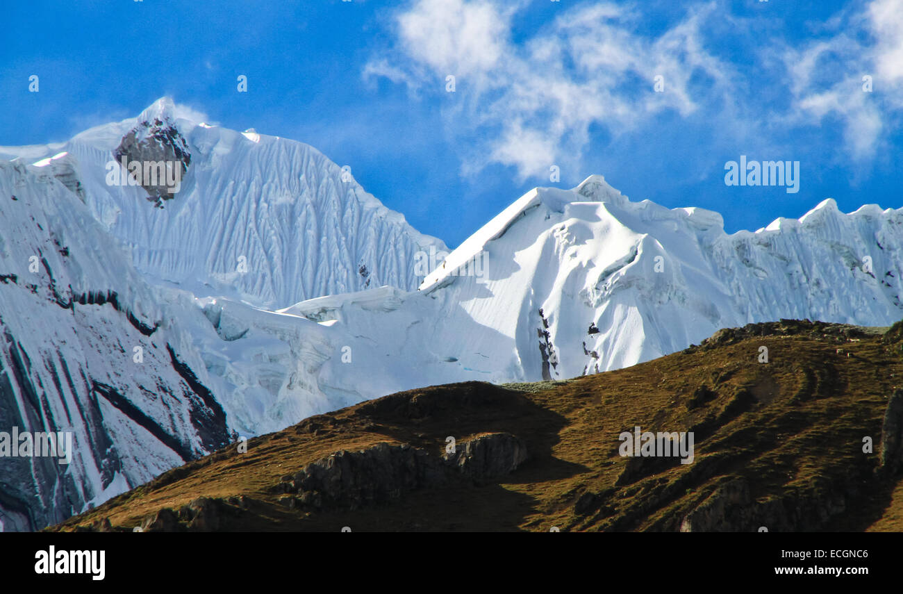 Mountains of the Cordillera Huayhuash, Peru Stock Photo - Alamy