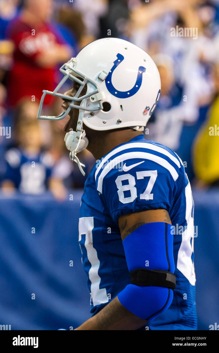 Indianapolis, Indiana, USA. 14th Dec, 2014. Indianapolis Colts wide ...