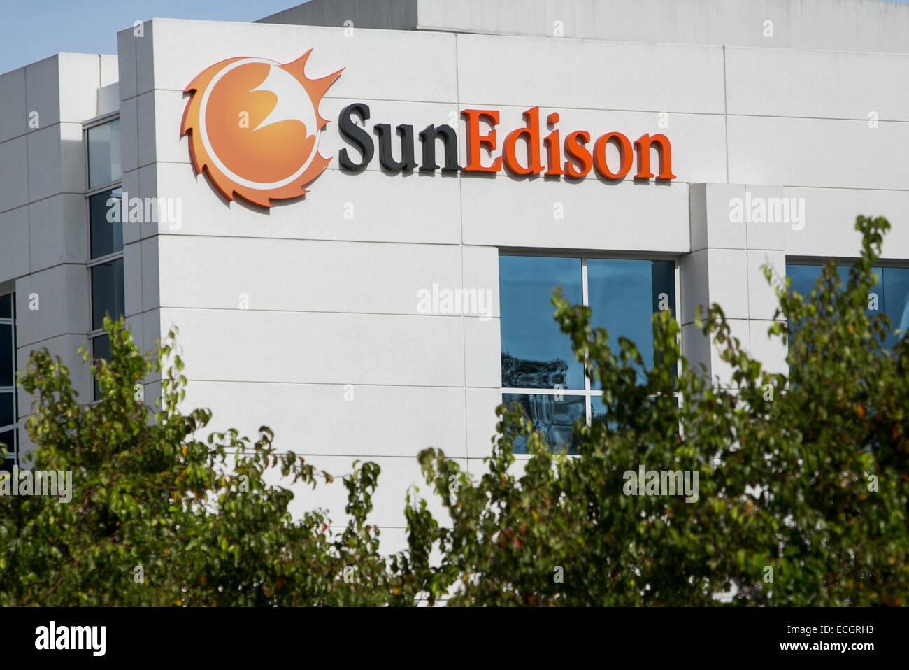 The headquarters of the Solar division of SunEdison Stock Photo - Alamy