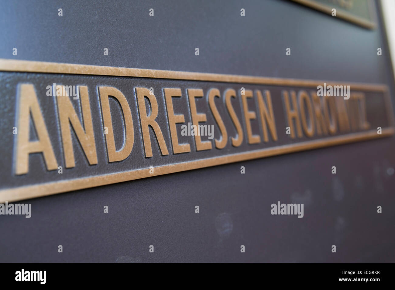 The headquarters of venture capital firm Andreessen Horowitz Stock ...