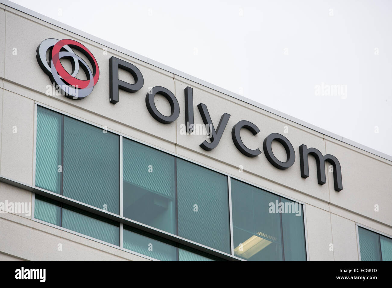 The headquarters of Polycom Stock Photo - Alamy