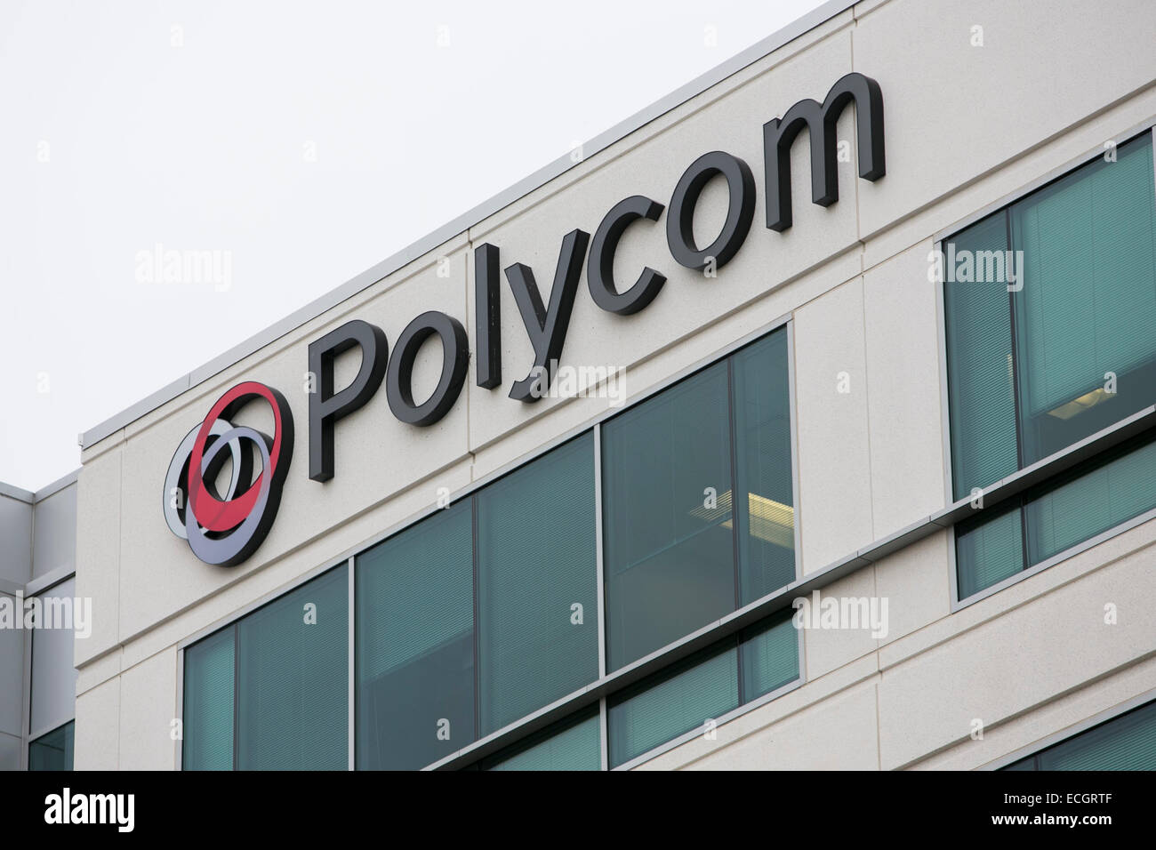 The headquarters of Polycom Stock Photo - Alamy