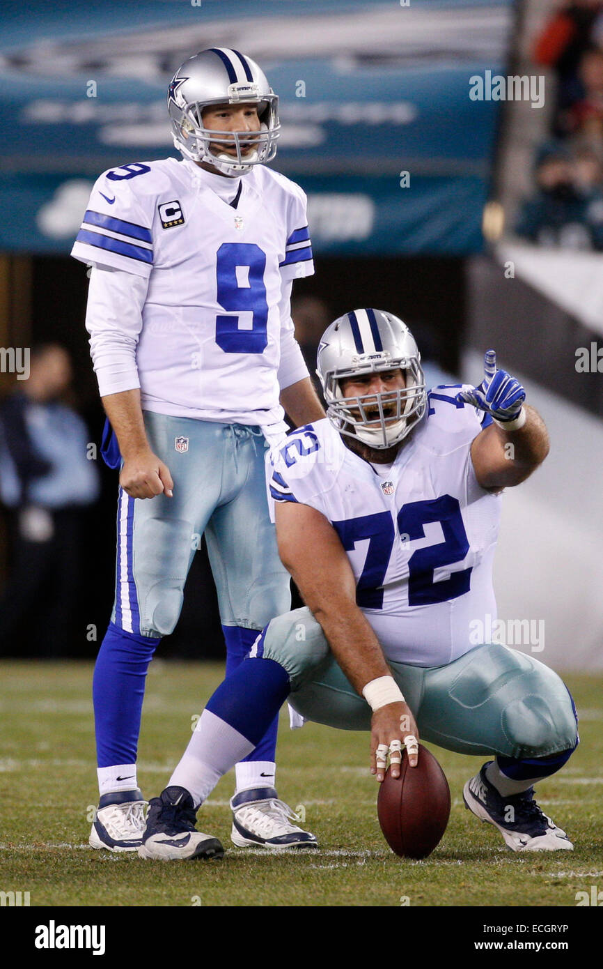 Philadelphia, Pennsylvania, USA. 14th Dec, 2014. Dallas Cowboys center ...
