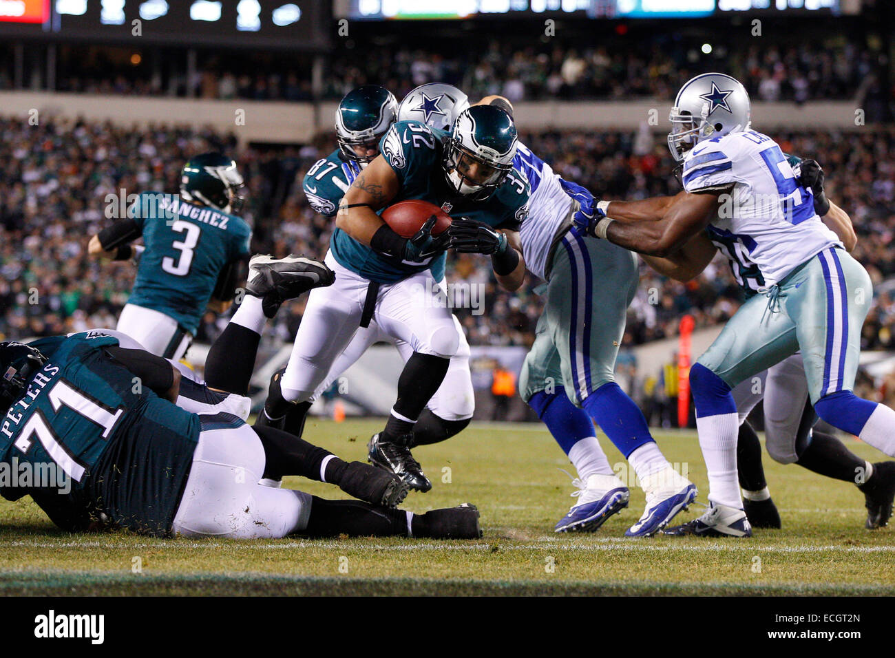 Philadelphia, Pennsylvania, USA. 14th Dec, 2014. Philadelphia Eagles ...