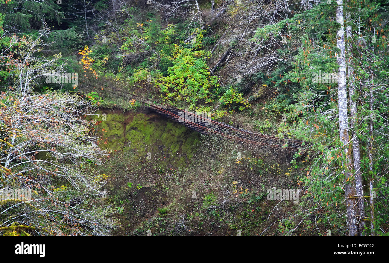 Abandoned railroad hi-res stock photography and images - Alamy