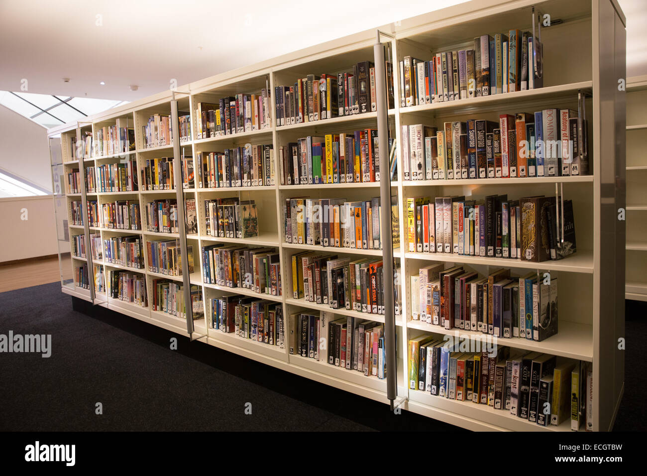 book shelf inside library amsterdam netherland europe Stock Photo - Alamy
