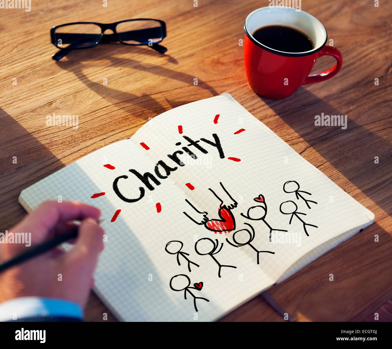 Man giving charity hi-res stock photography and images - Alamy