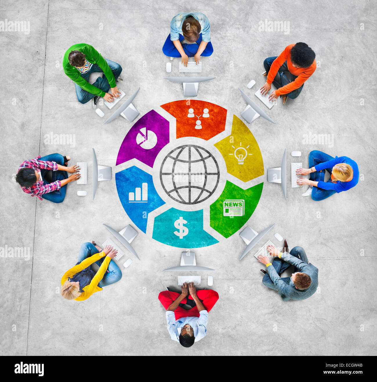 People Social Networking and Global Network Concept Stock Photo - Alamy