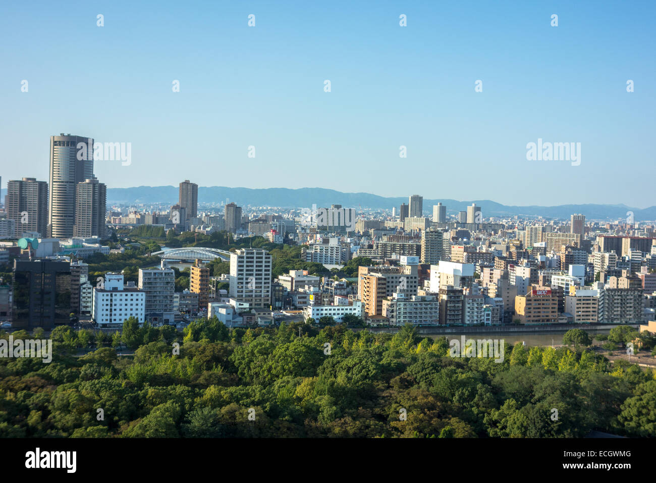 Osaka urban landscape hi-res stock photography and images - Alamy