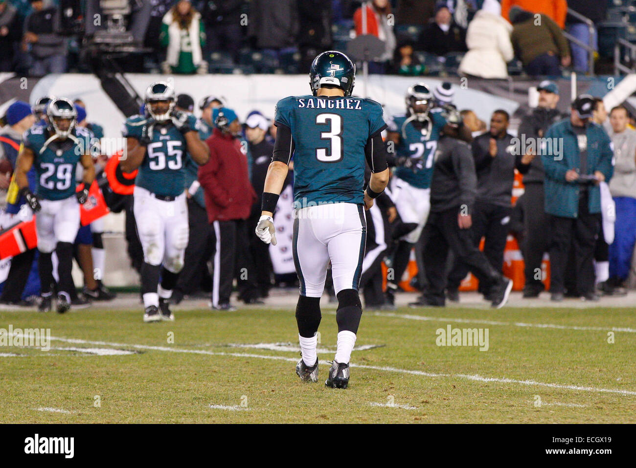 Philadelphia, Pennsylvania, USA. 14th Dec, 2014. Philadelphia Eagles ...