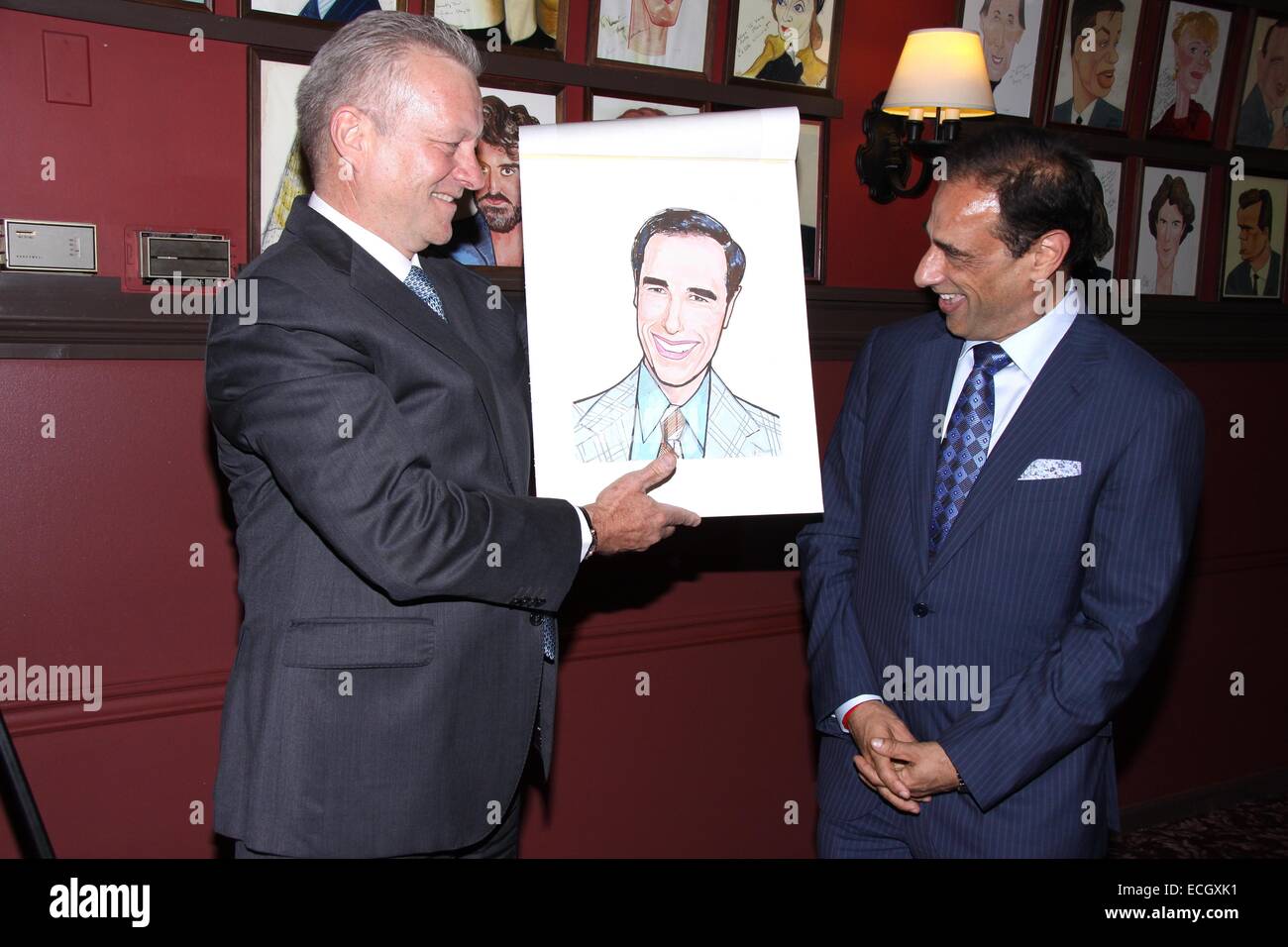 Hal Luftig Portrait Unveiling at Sardi's Times Square restaurant ...
