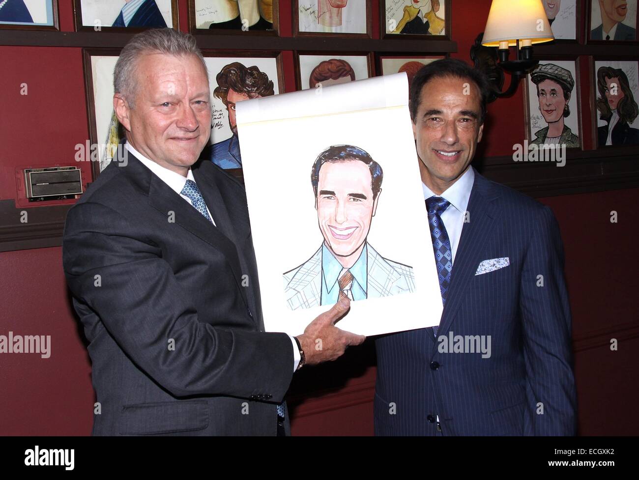 Hal Luftig Portrait Unveiling at Sardi's Times Square restaurant ...