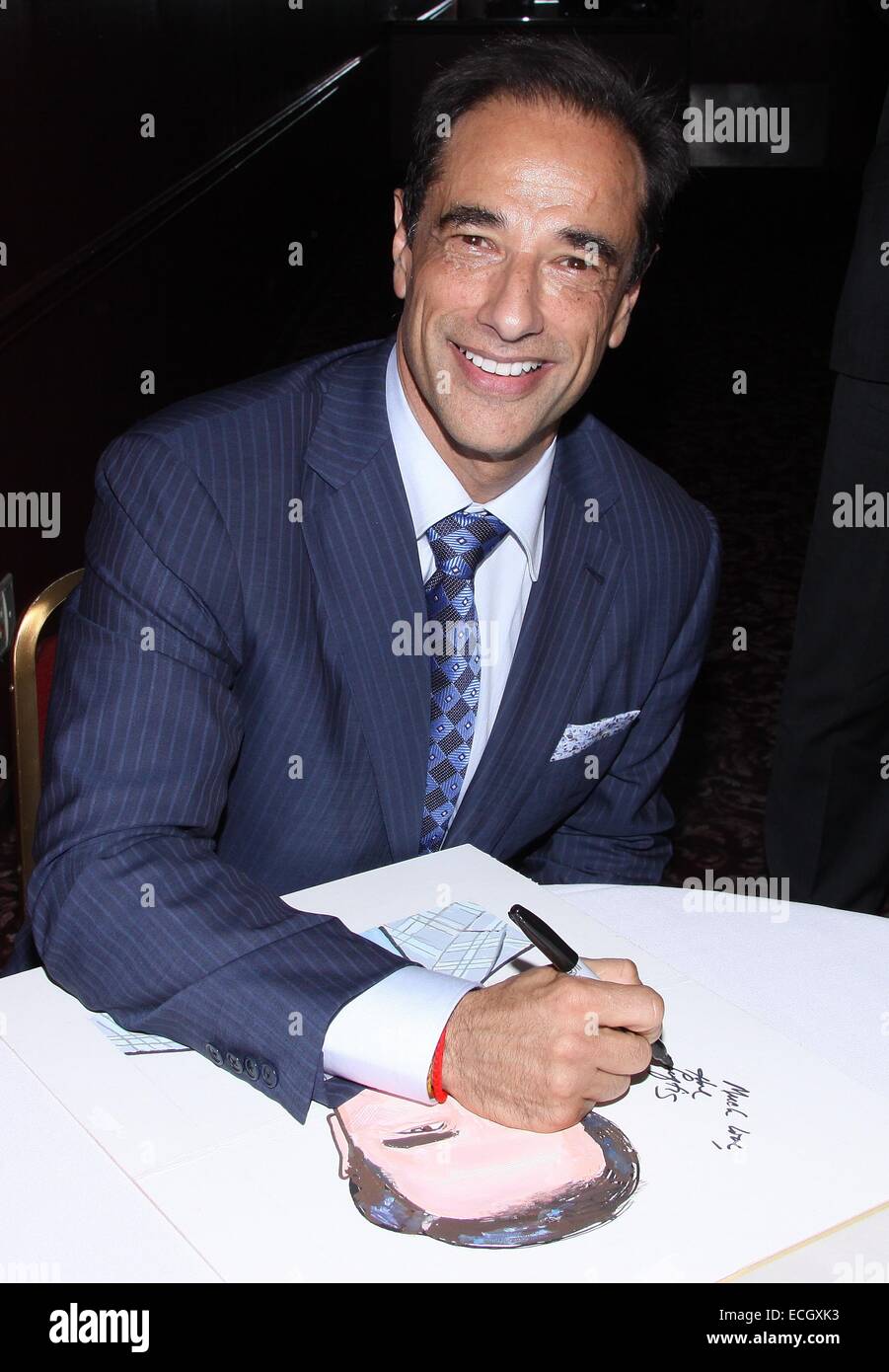 Hal Luftig Portrait Unveiling at Sardi's Times Square restaurant ...
