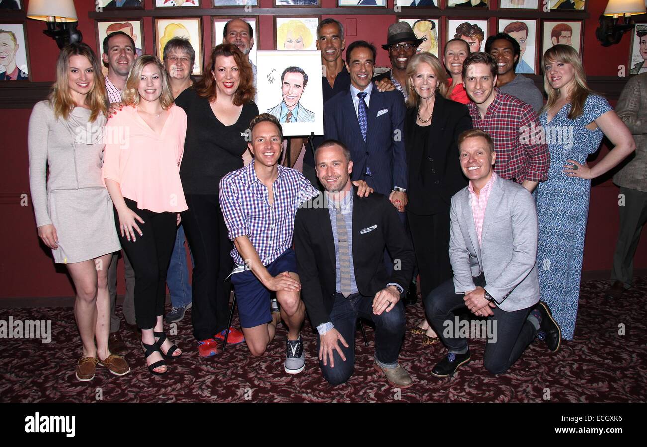 Hal Luftig Portrait Unveiling at Sardi's Times Square restaurant ...
