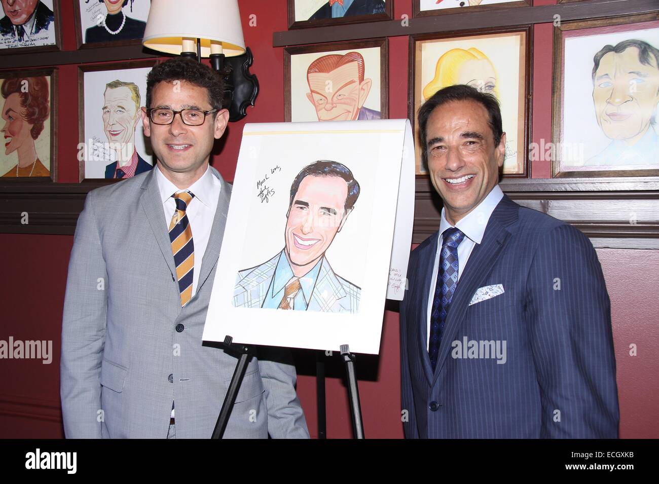 Hal Luftig Portrait Unveiling at Sardi's Times Square restaurant ...