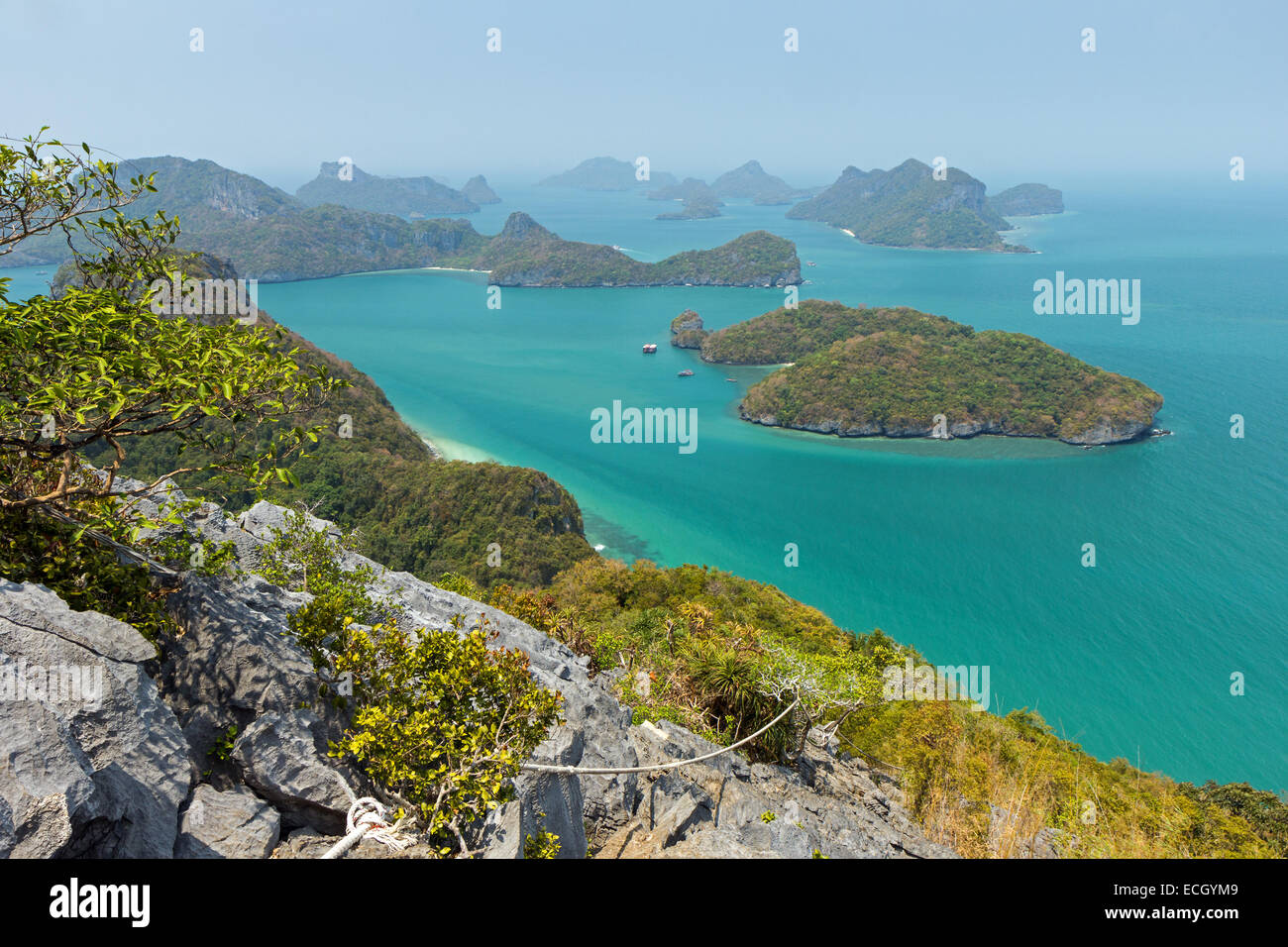 Archipelago at the Angthong (Ang Thong) National Marine Park in ...